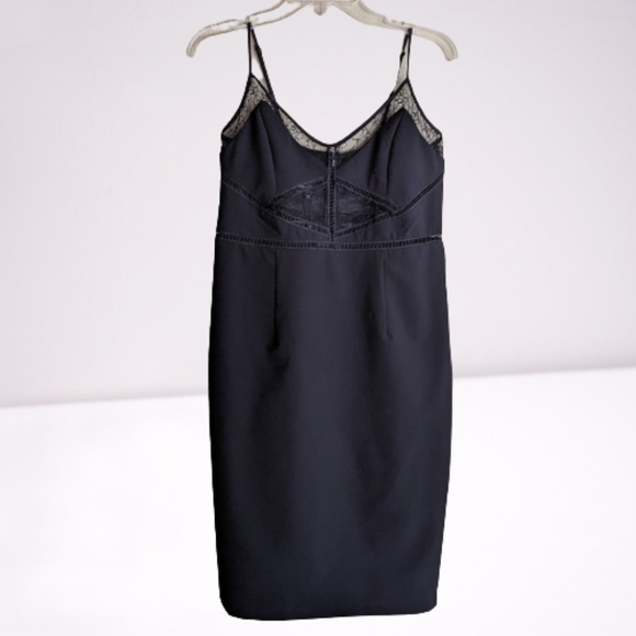 Bardot | Dresses | Bardot Black Jayne Y2k Corset Coquette Dress Lace ...